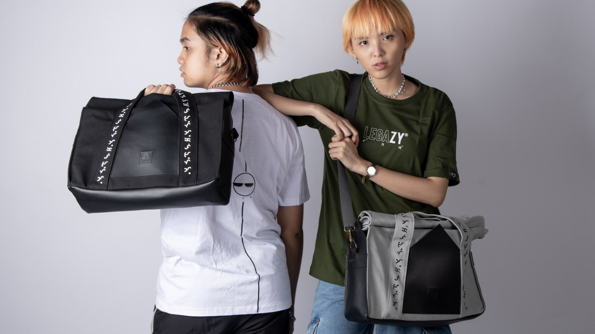 LEGAZY® Bayong Collection | Baybayin Tote Bags – Wear Legazy Street